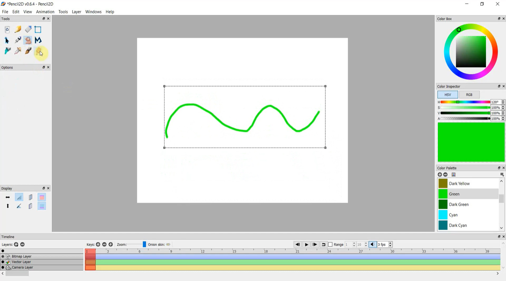 Animacijos kūrimo programa „Pencil2D“