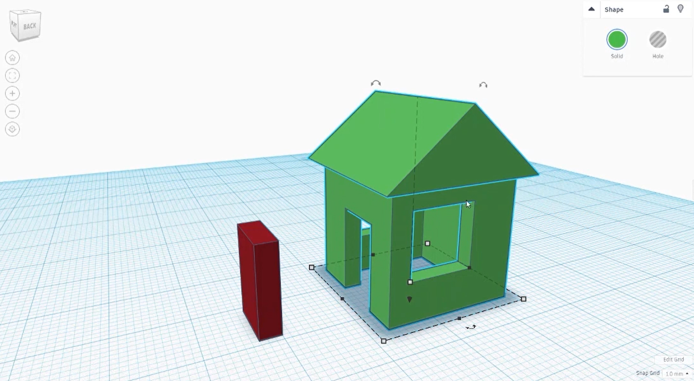 3D objektų kūrimas su programa "TinkerCad", įvadas